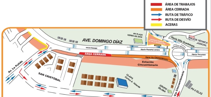 Desvíos en rotonda de la Roosevelt por montaje de vigas U - El Metro de ...